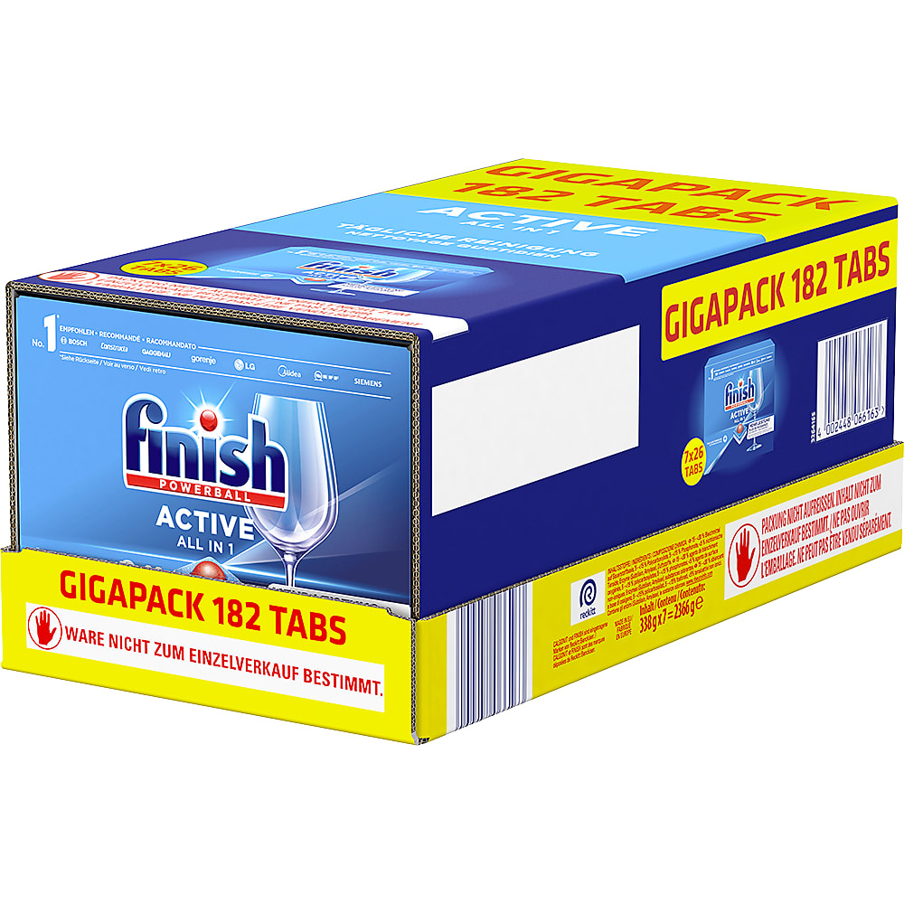 Finish Active All In 1 · Tabs für Geschirrspülmaschine • Migros Online