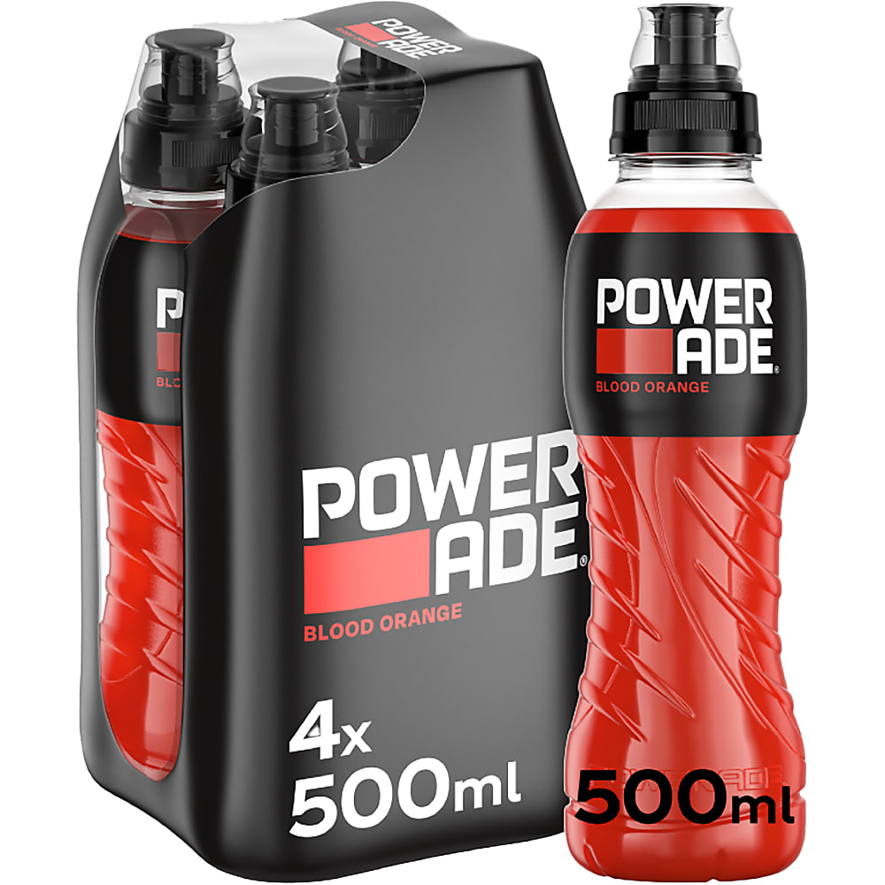 Powerade · Isotonic sport drink · Blood Orange • Migros