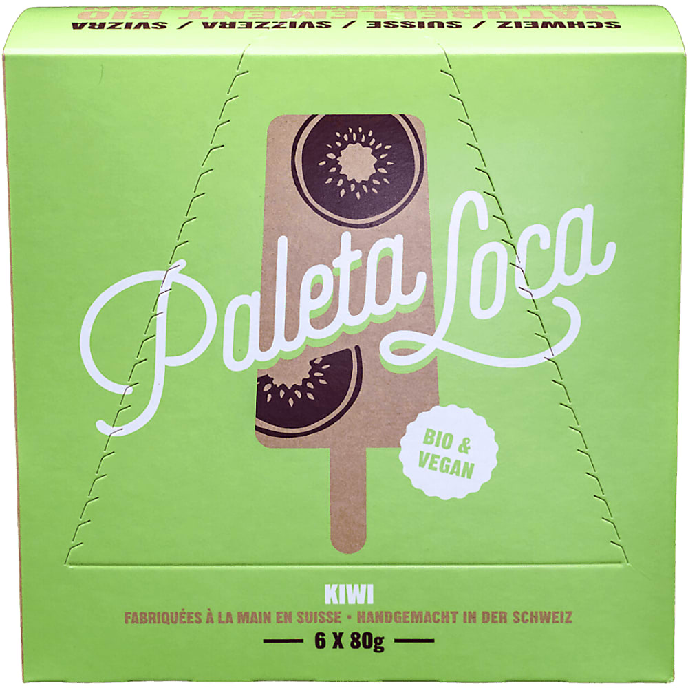 Paleta Loca Bio · Wassereis · Kiwi • Migros Online
