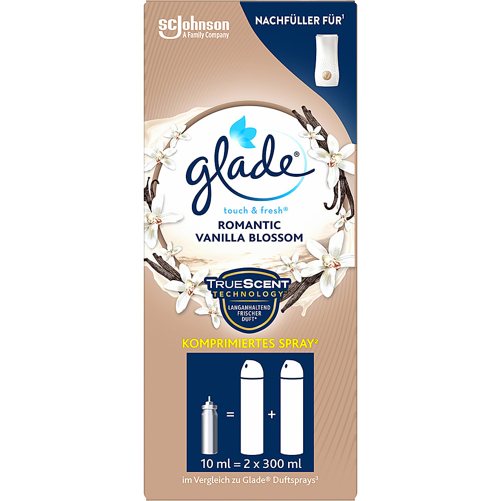 Glade · Mini-Spray Nachfüller · Vanilla Blossom • Migros Online