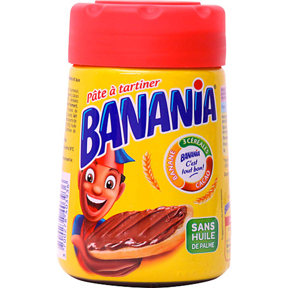Banania · Pâte à Tartiner aux céréales et aux flocons de banane ...