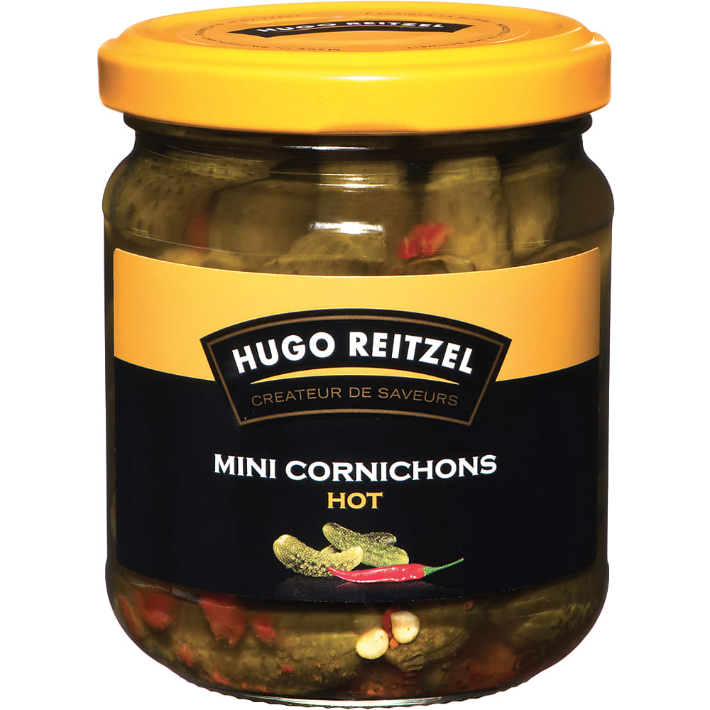 Hugo Reitzel · Mini Cornichons · Hot • Migros Online