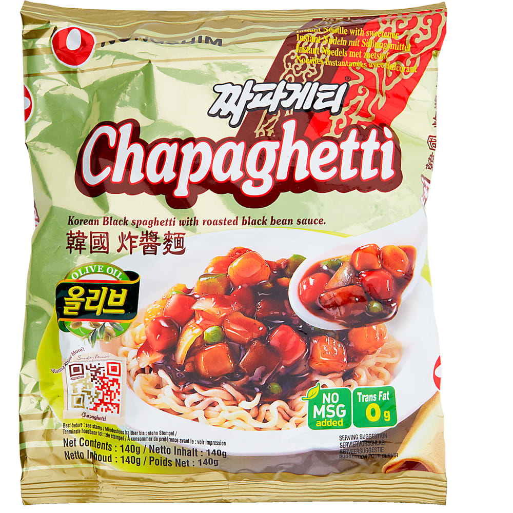 Nongshim Chapaghetti · Soupe de nouille · avec sauce aux haricots ...