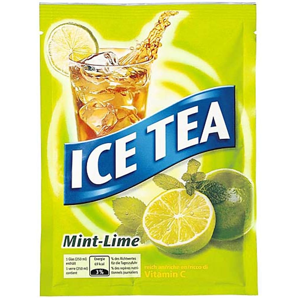 Achat Ice Tea · Thé froid en poudre · Mint-Lime • Migros