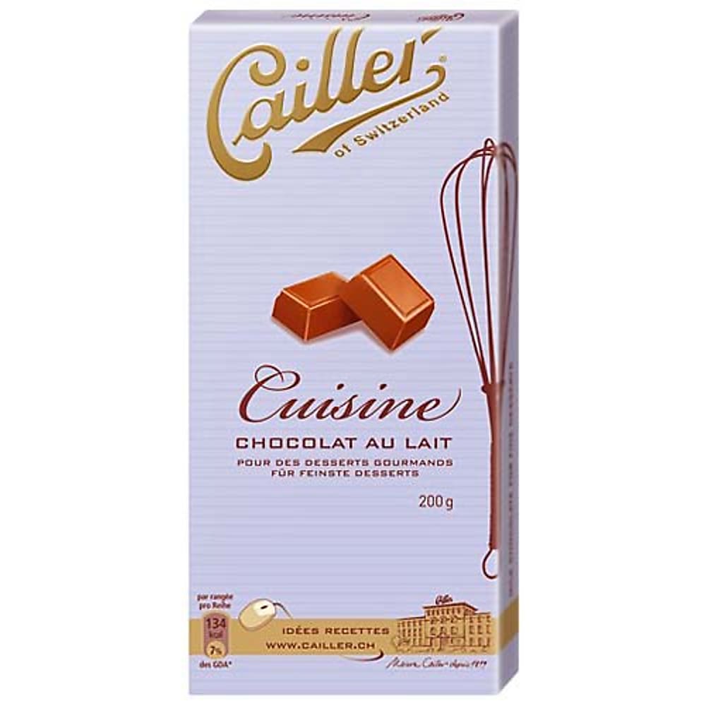 Buy Cailler Cuisine · Chocolat de cuisine · Au lait, pour des desserts ...