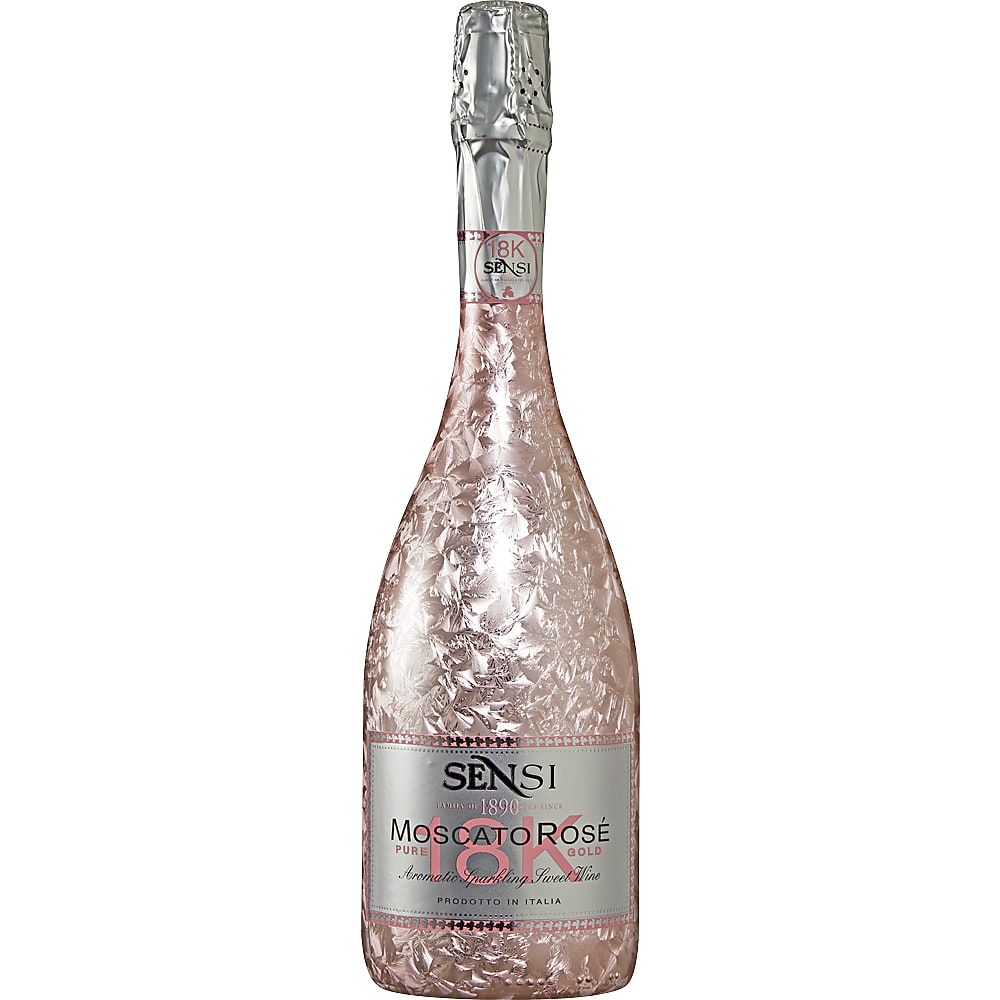 Achat Moscato 18K, Rosé - Sensi · Vin mousseux · Italie • Migros Online