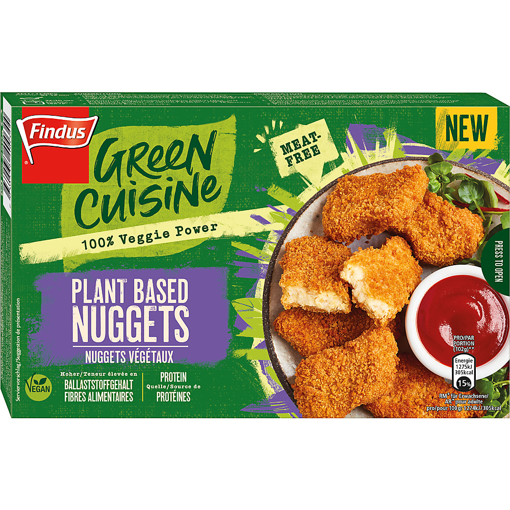 Buy Findus Green Cuisine · Plant-based nuggets · Vegan • Migros