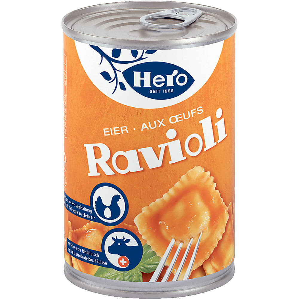 Kaufen Hero · Ravioli · Eier • Migros