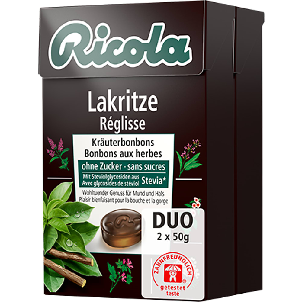 Buy Ricola · Bonbons aux herbes · Réglisse • Migros
