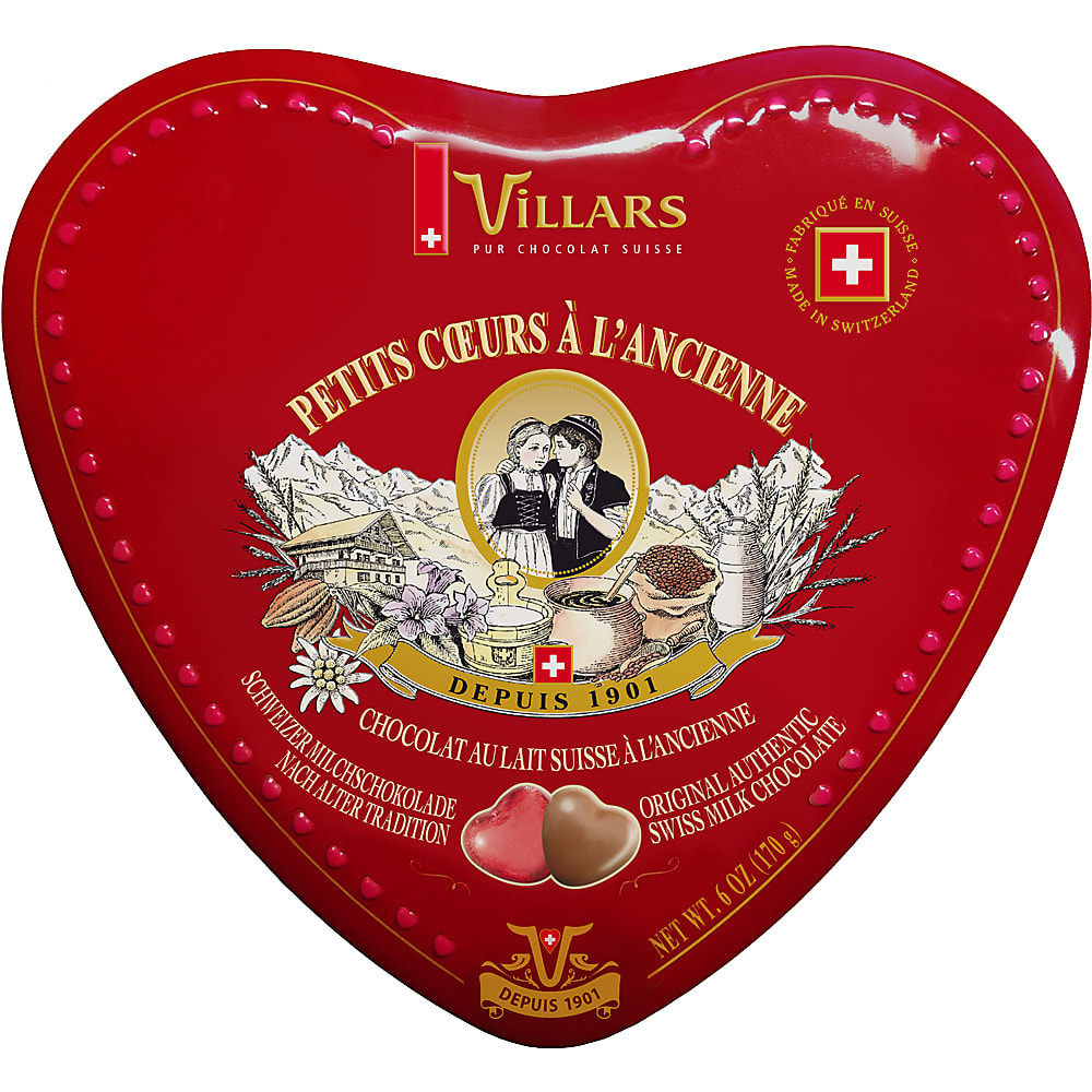 Achat Villars · Boîte de chocolat · Chocolat au lait • Migros