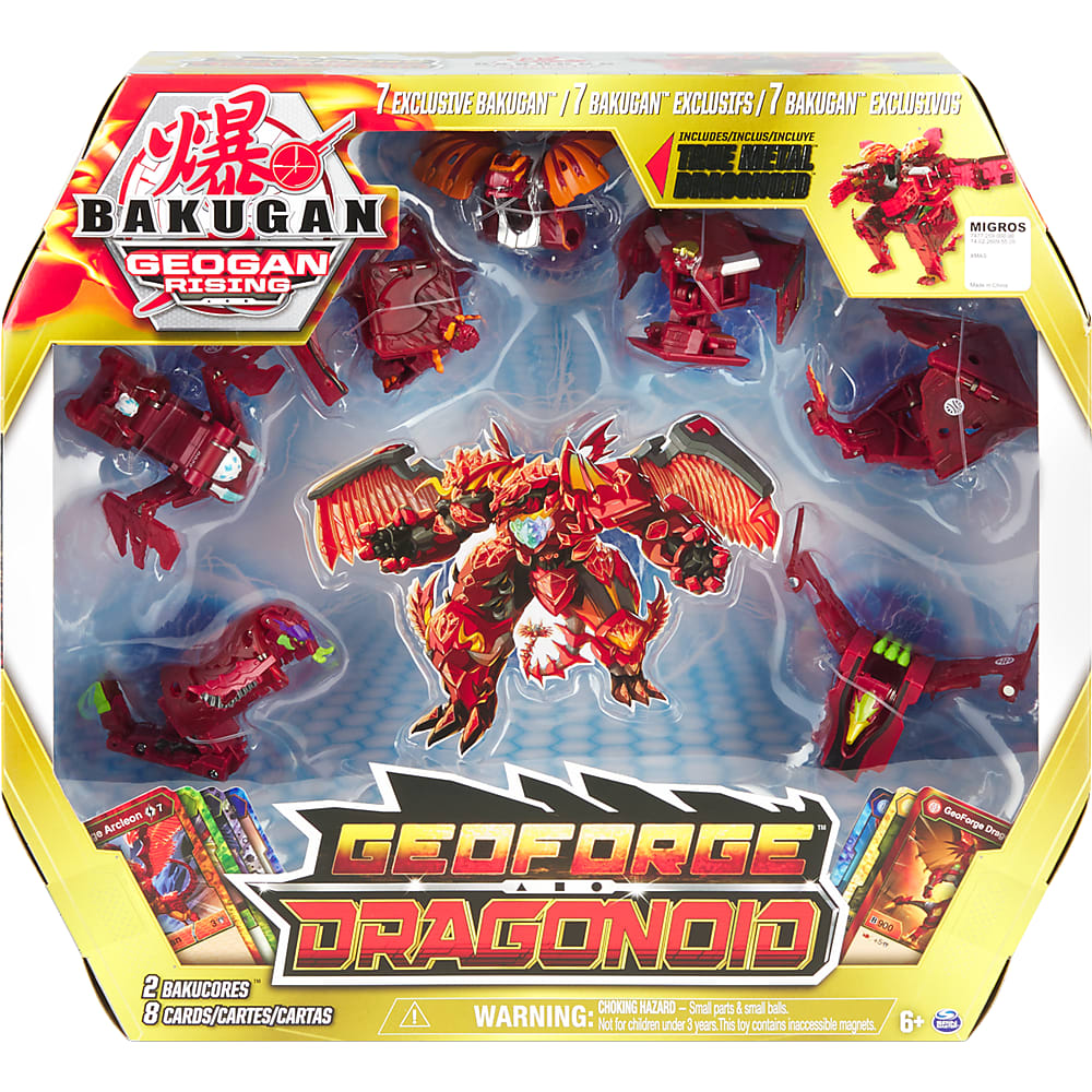 Kaufen Bakugan Geogan Rising · Geoforge Dragonoid · 6+ • Migros