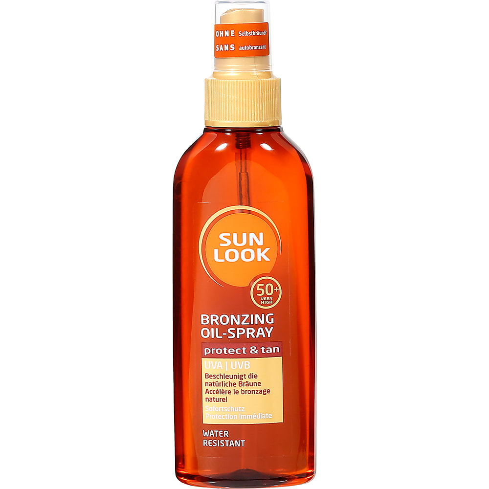 Buy Sun Look Protect & Tan · Huile de bronzage · FPS 50+ • Migros