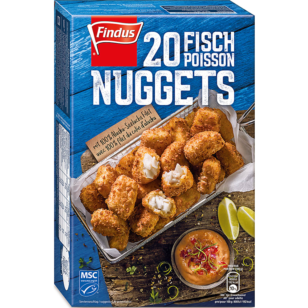 Buy Findus · Nuggets Fish • Migros