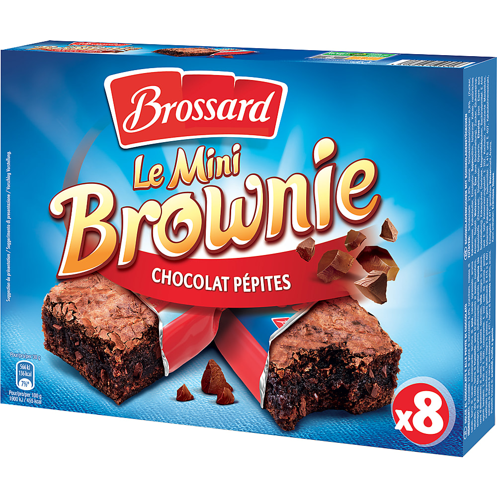 Achat Brossard · Mini Brownie · Chocolat Pépites • Migros