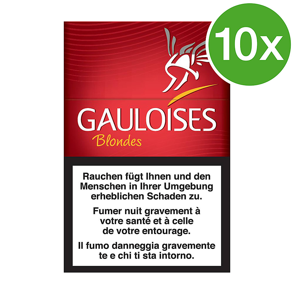 Buy Gauloises Blondes Rouges · Cigarettes · Box • Migros