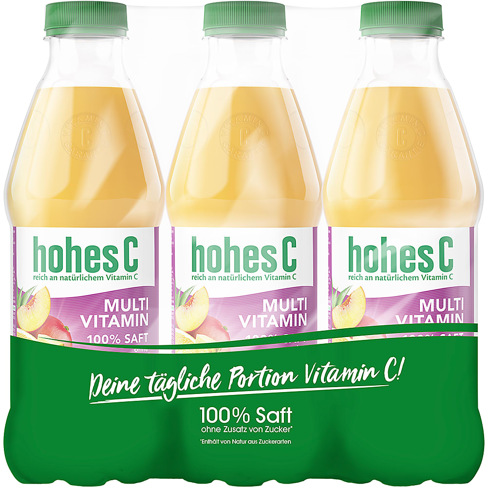 Buy hohes C · Mélange de Jus de fruits · Multivitamine • Migros