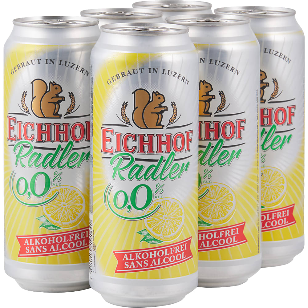 Kaufen Eichhof Radler · Bier-Mixgetränke · alkoholfrei • Migros