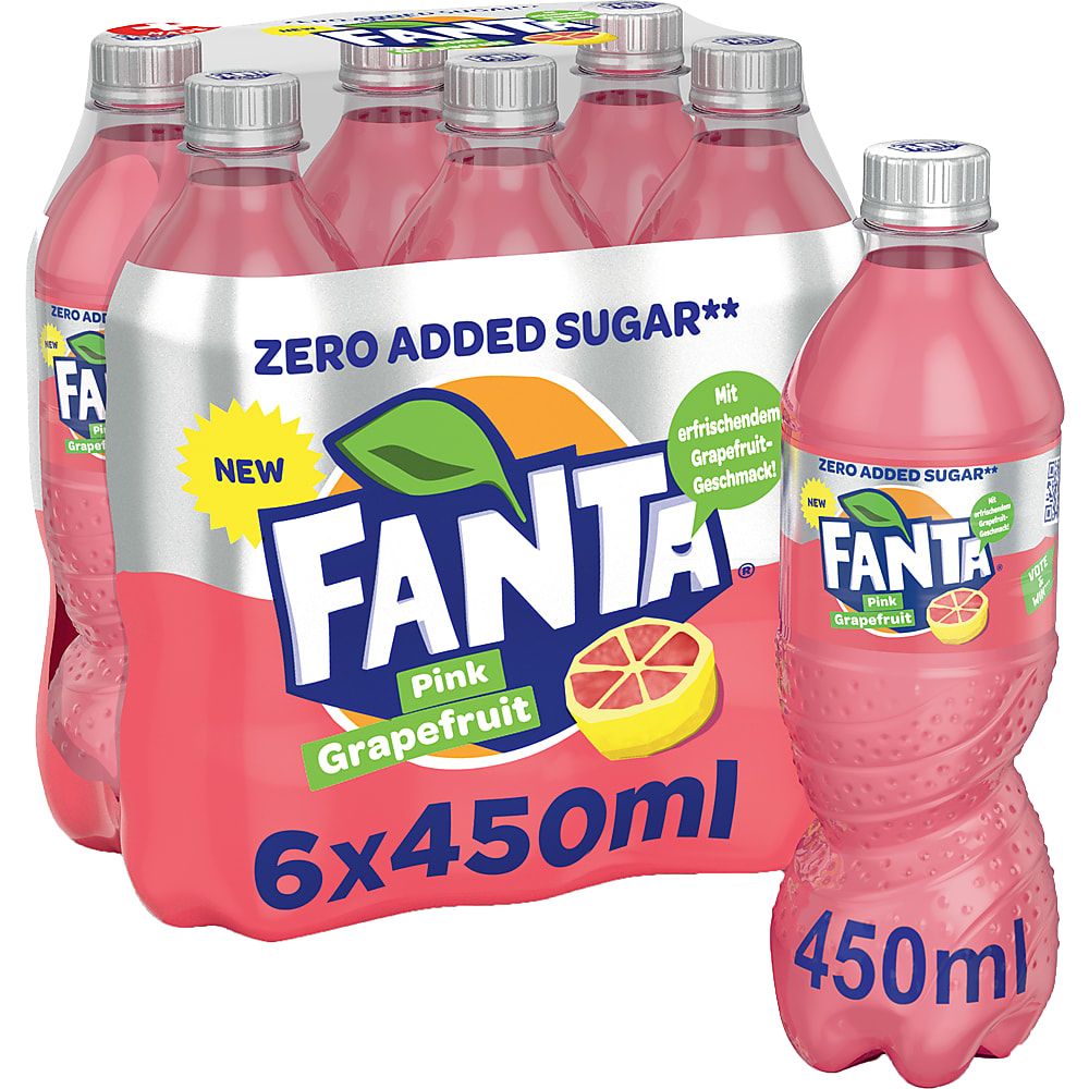 Buy Fanta Zero · Low-calorie soft drink · Grapefruit • Migros