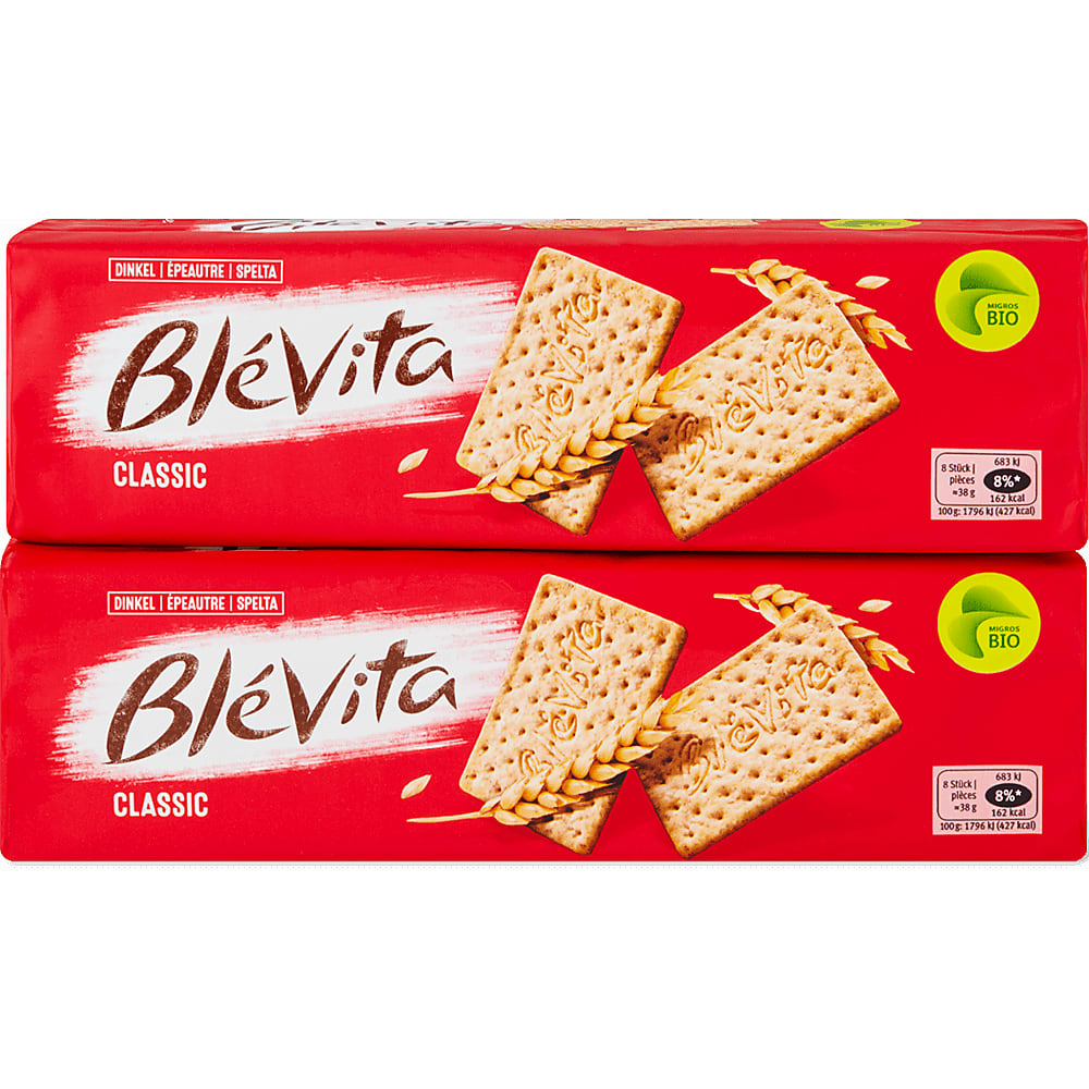 Buy Blévita · Organic Five-grain biscuits · Classic • Migros