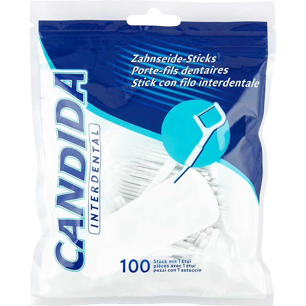 Buy Candida Interdental · Dental floss sticks · 100 sticks and 1 case ...