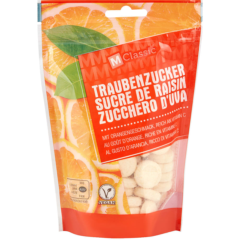 Kaufen M-Classic · Traubenzucker · mit Orangenaroma • Migros
