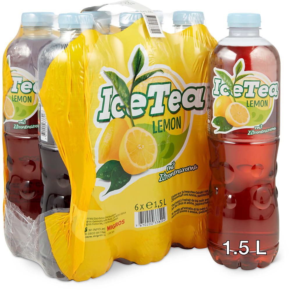Achat Ice Tea · Thé froid · Citron • Migros Online