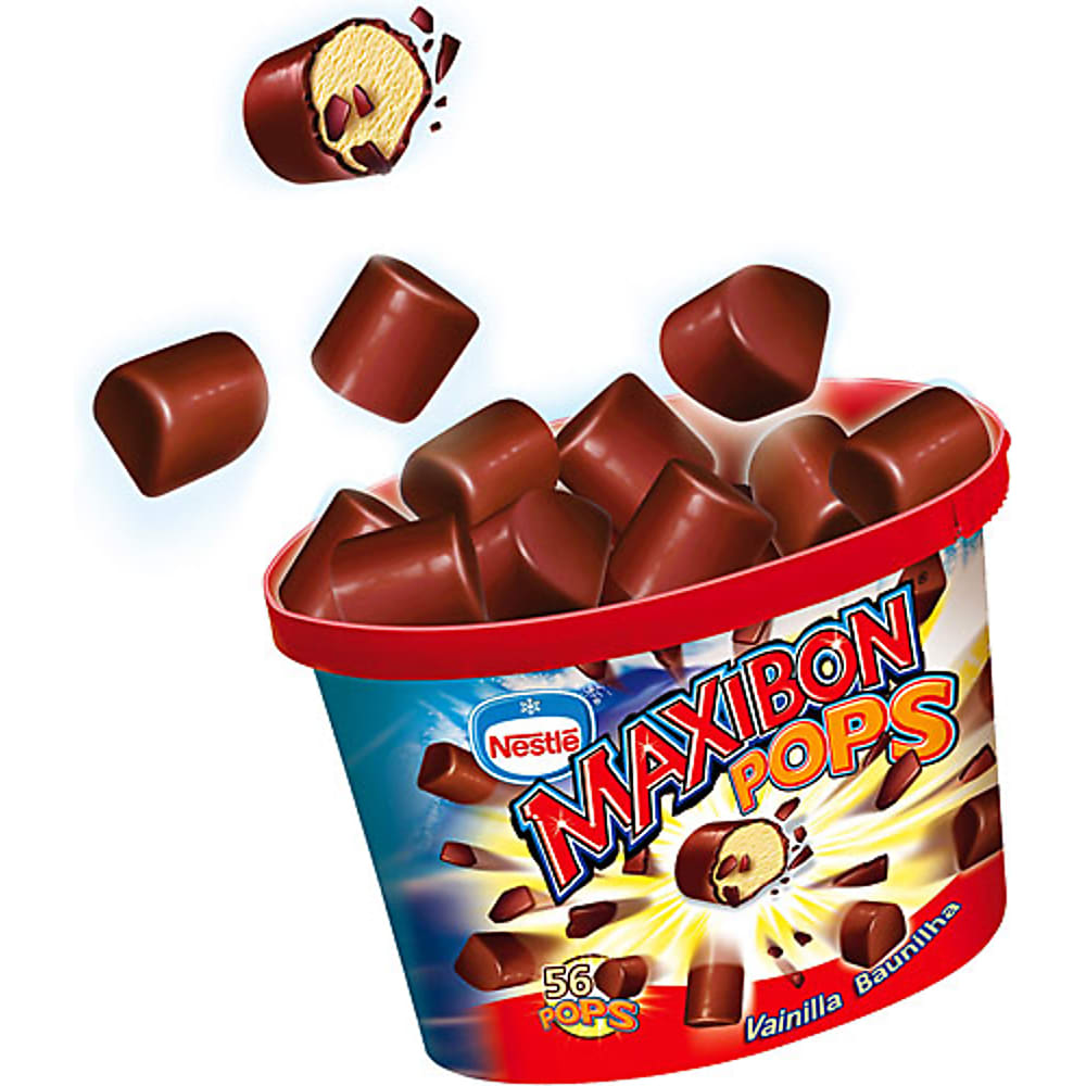 Nestlé Maxibon · Boules de glace · morceaux de glace vanille et ...