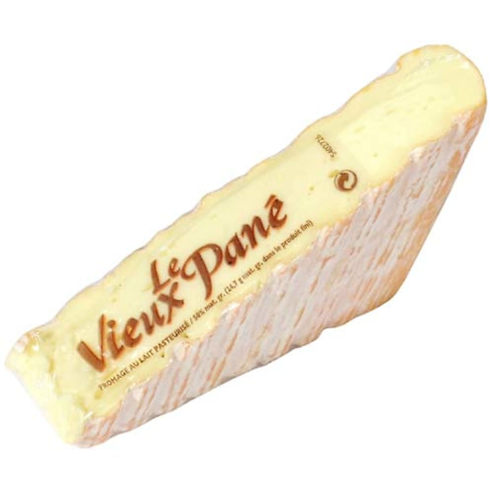 Le Vieux Pané · Fromage français à pâte molle, gras, au lait pasteurisé ...