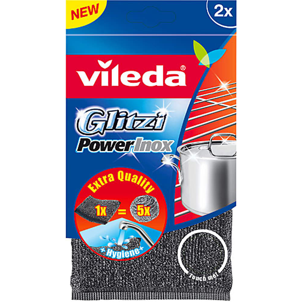 Vileda Glitzi Power Inox · Eponge en acier · . • Migros