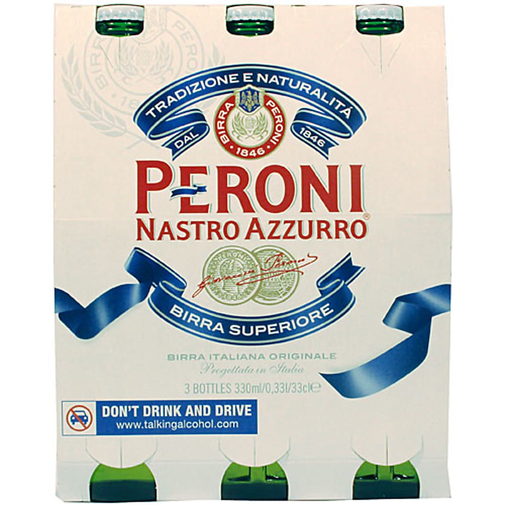 Peroni Nastro Azzurro · Helles Bier · Italien • Migros