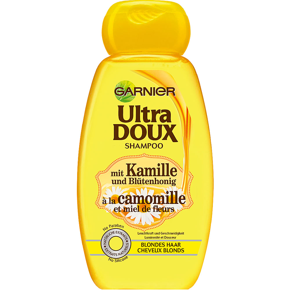 Garnier Ultra Doux · Shampooing · Camomille et miel de fleurs • Migros ...