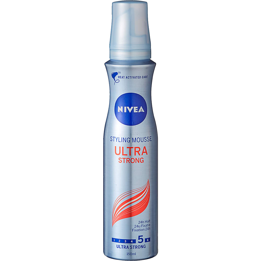 Nivea Hair Styling · Mousse for ultra strong hold · All hair types • Migros