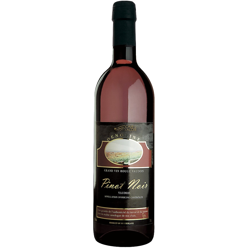 Pinot Noir Oenoline, AOC Vaud - 2015 · Vin rouge · Vaud - Suisse • Migros
