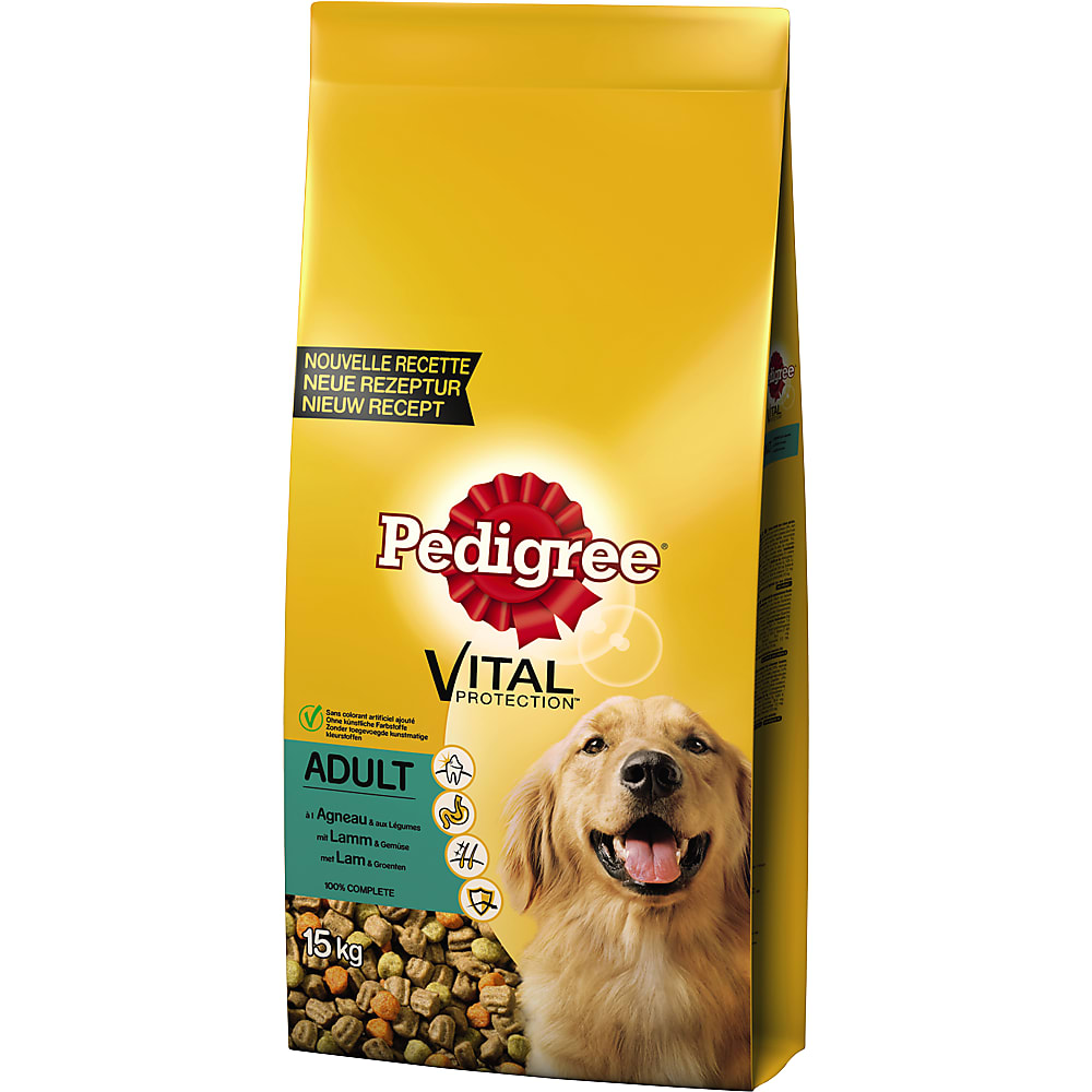 Pedigree Adult · Croquettes for dogs · Lamb and vegetables • Migros