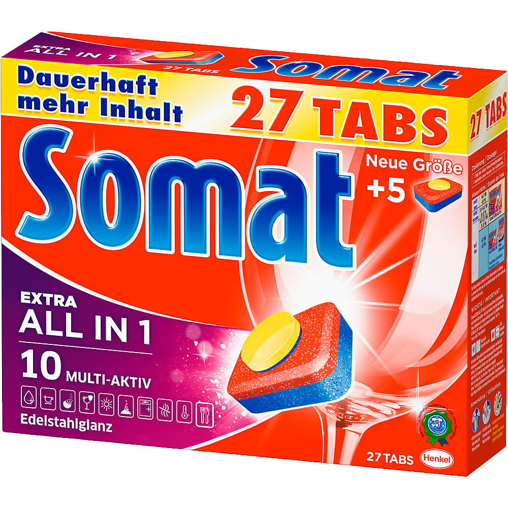 Somat 10 · Tablettes pour lave-vaisselle • Migros