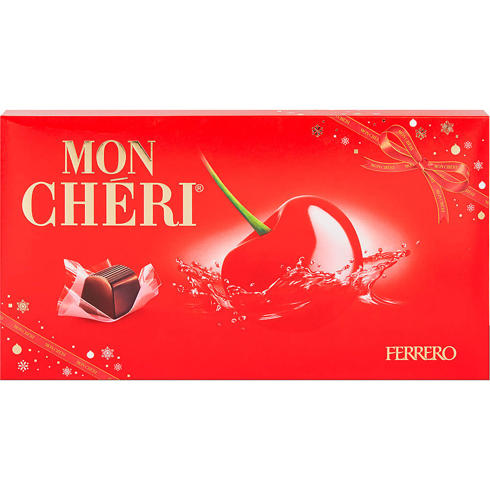 Ferrero Mon Chéri · Chocolate pralines · With cherry and liqueur ...