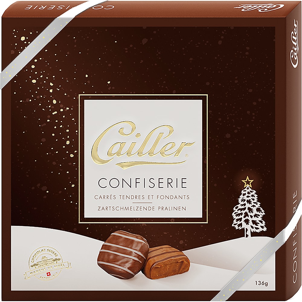 Cailler · Extrafeine Pralinés · Noir • Migros