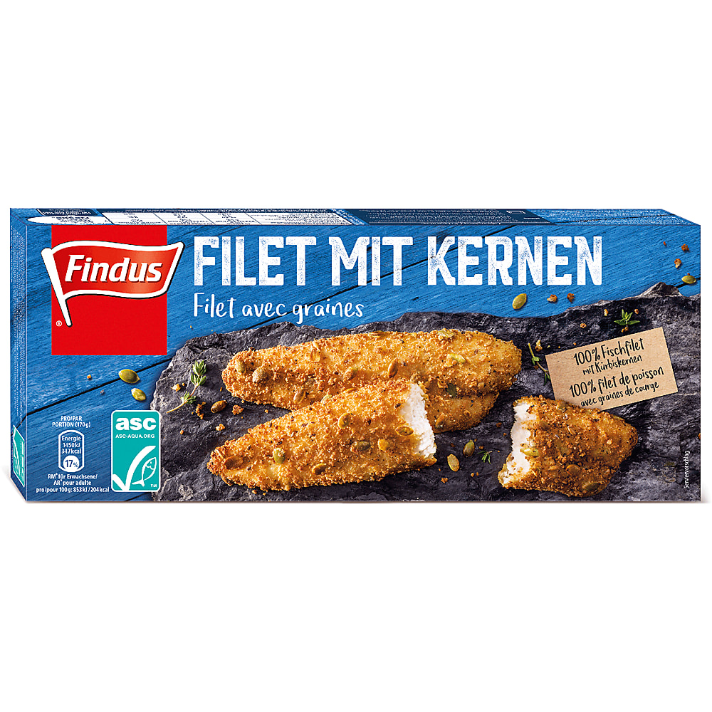 Findus · Filet de poisson · ASC • Migros