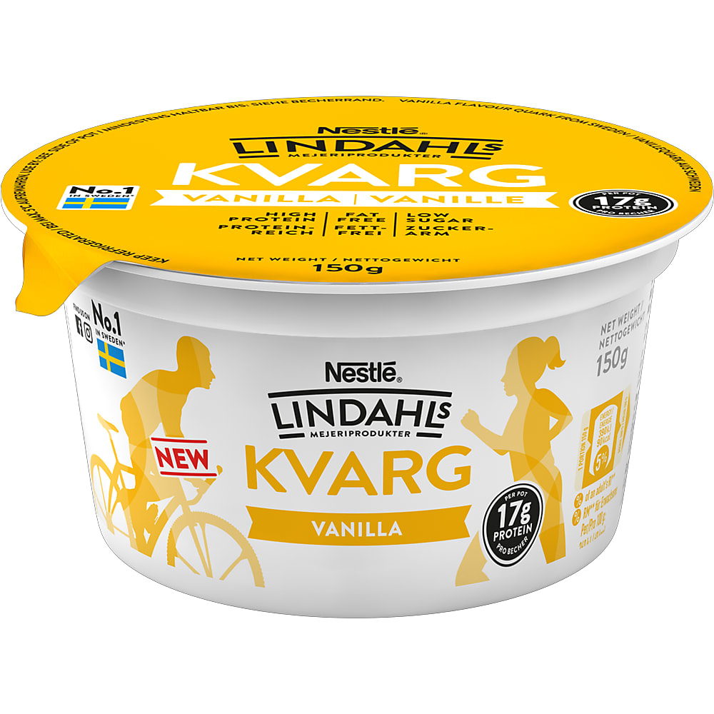 Nestlé Lindahl's - Kvarg · Fromage frais maigre · Vanille • Migros