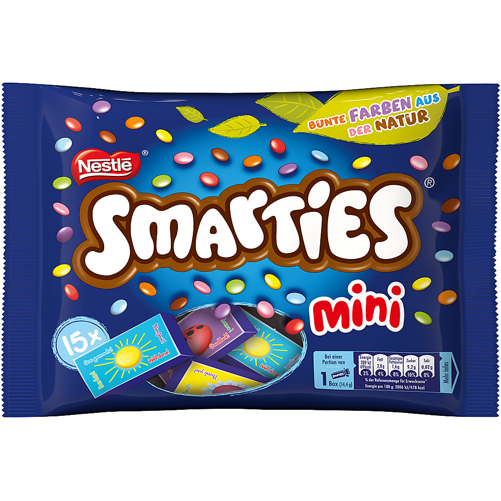 Smarties · Confiserie fourré de chocolat au lait · Mini • Migros