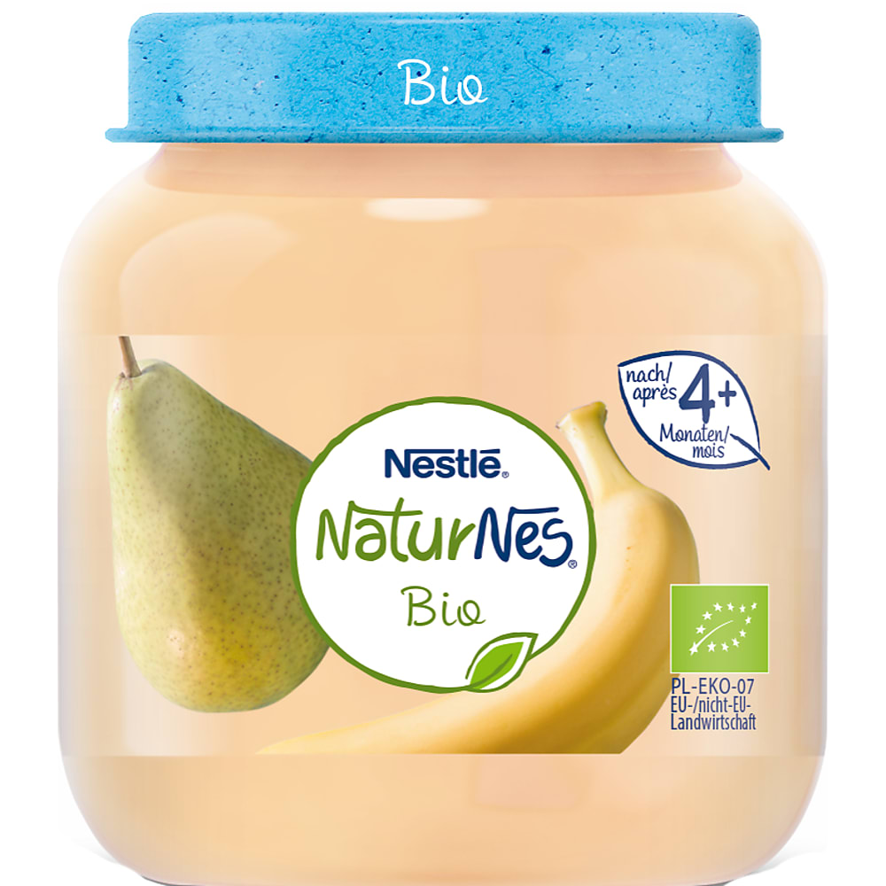 Nestlé NaturNes · Petit Pot Bio · Poire, Banane • Migros