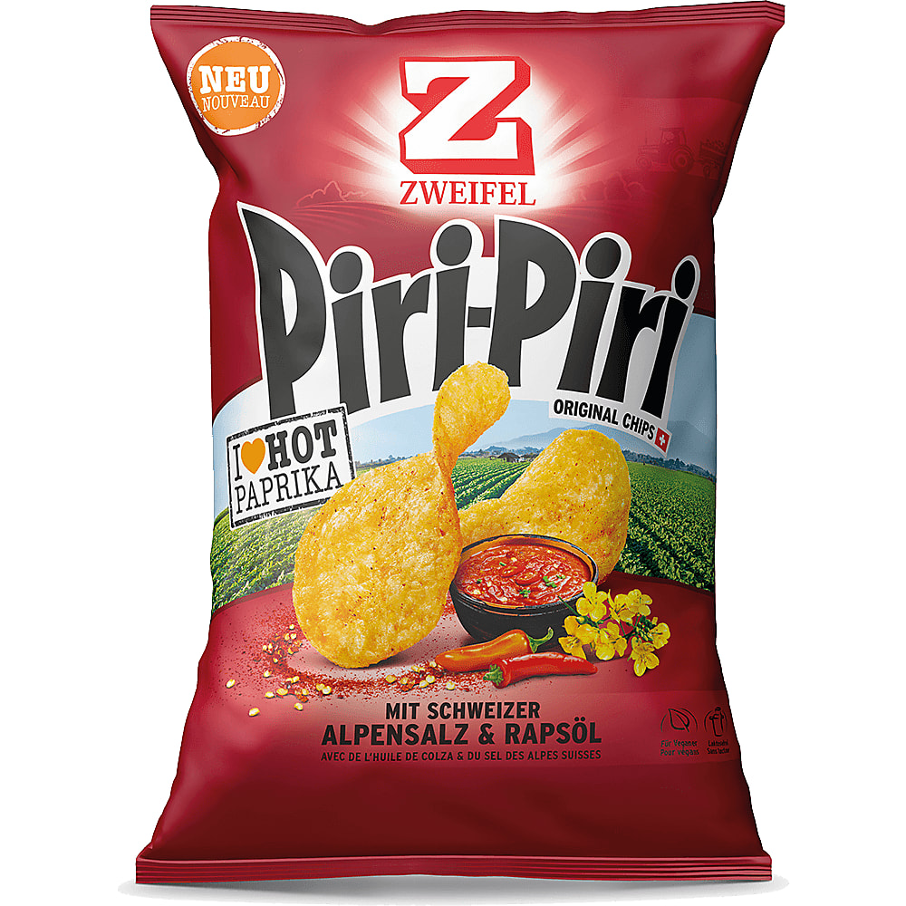 Zweifel Piri-Piri · Chips · Piri-Piri • Migros
