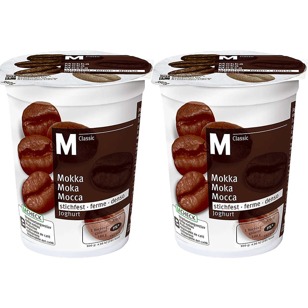 M-Classic · Yogourt · Mocca • Migros