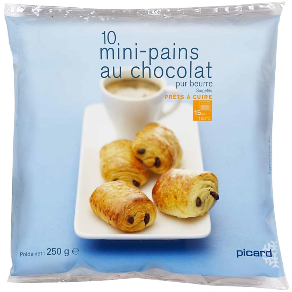 Picard · Mini-pains au chocolat · pur beurre • Migros