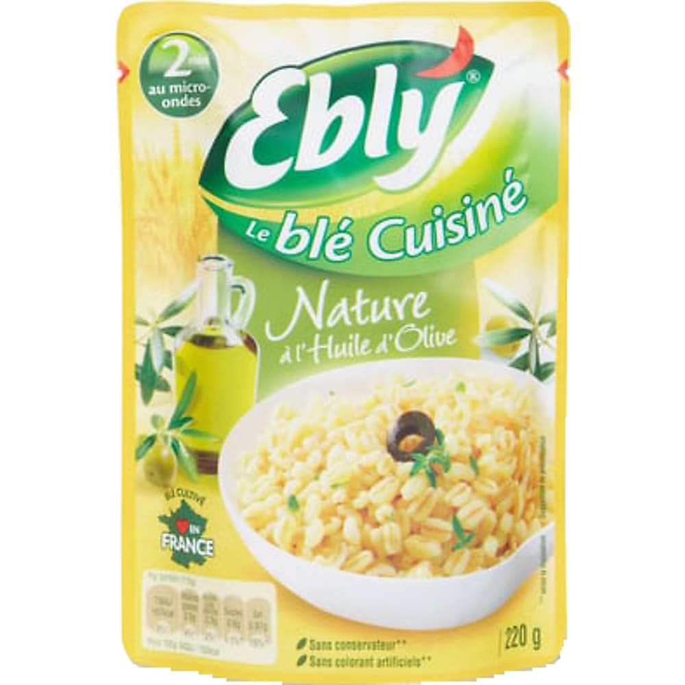Ebly · Blé dur précuit à la vapeur · avec huile d'olive • Migros
