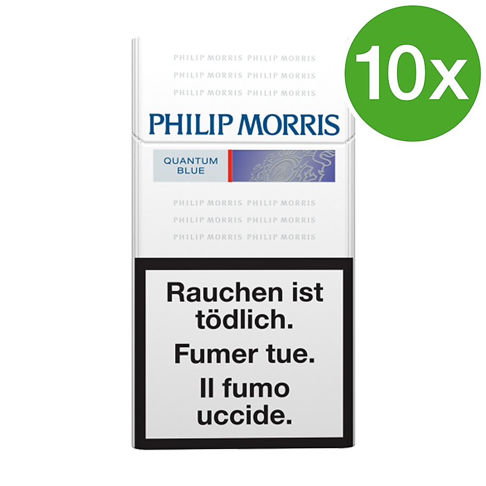 Philip Morris Quantum Blue 100's · Zigaretten · Box • Migros