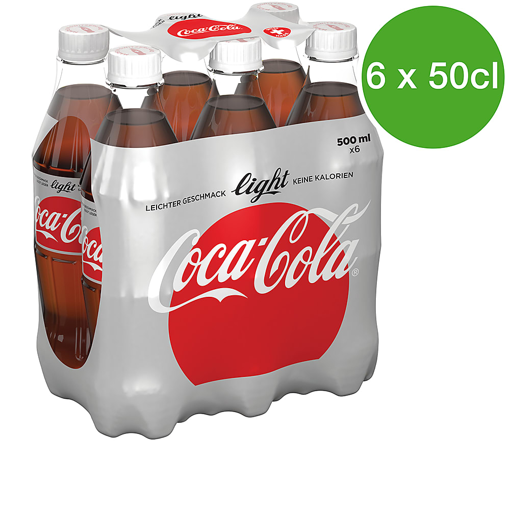 Coca-Cola Light · Limonade à basse calories • Migros