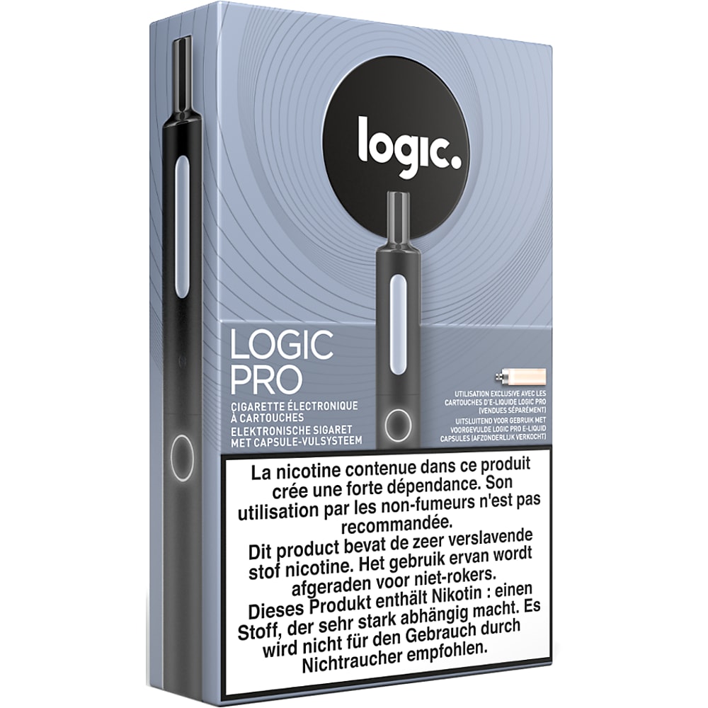 logic. Pro · Cigarette électronique à cartouches · Noir • Migros