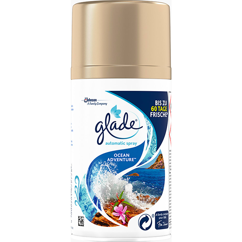 Glade · Spray Recharge · Ocean Adventure • Migros