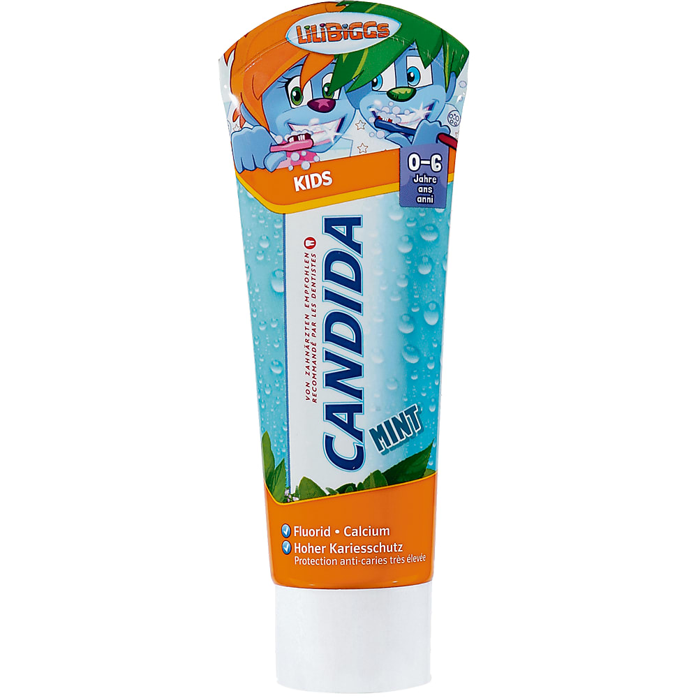 Candida Lilibiggs · Dentifrice · Kids Mint / 0-6 ans • Migros